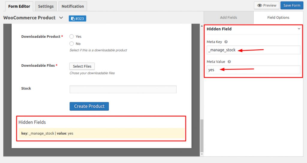Woocommerce Product Stock Management With Wp User Frontend