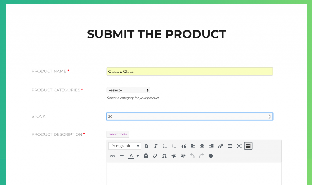 product stock input | thebengalboy.com