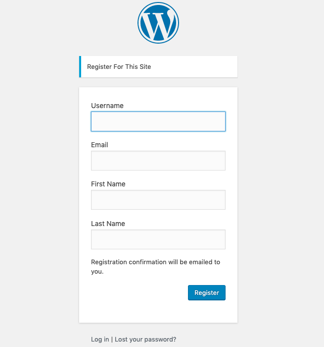 Adding Custom Fields In Default WordPress Registration Form