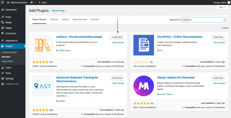 How to create a documentation site in WordPress | thebengalboy.com